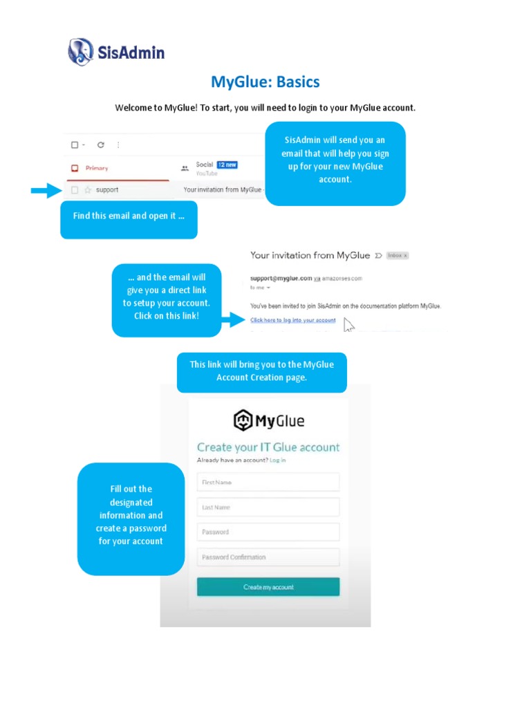 Myglue: Basics: Welcome To Myglue! To Start, You Will Need To Login To ...