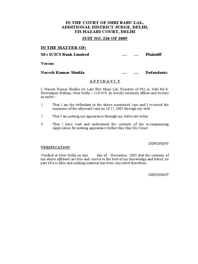 Rotary TH | PDF | Affidavit | Civil Law (Common Law)