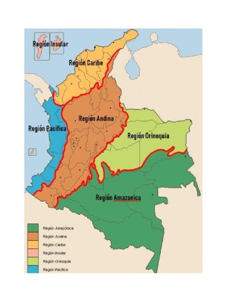Regiones de Colombia | PDF