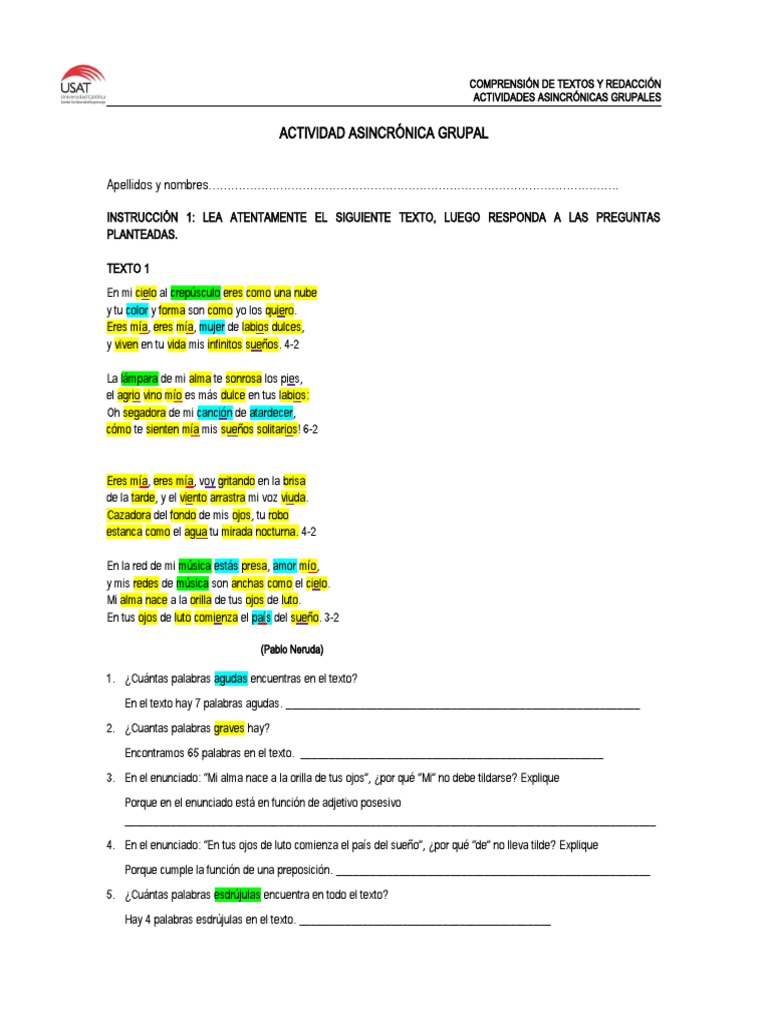 Trabajo Grpal Comun Sesión 06 | PDF | Voz humana | Lingüística