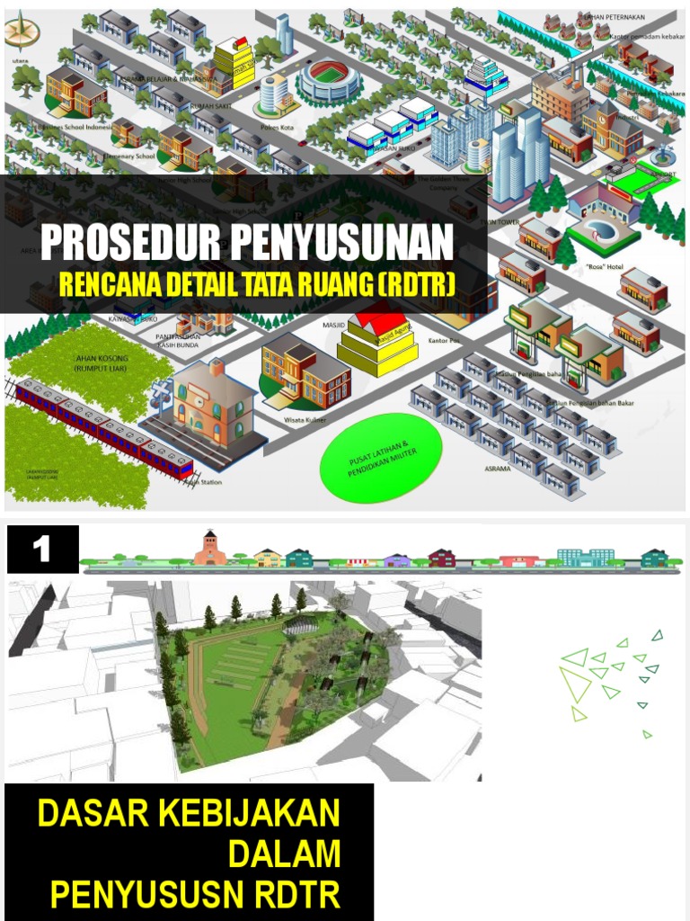 Prosedur Penyusunan RDTR | PDF