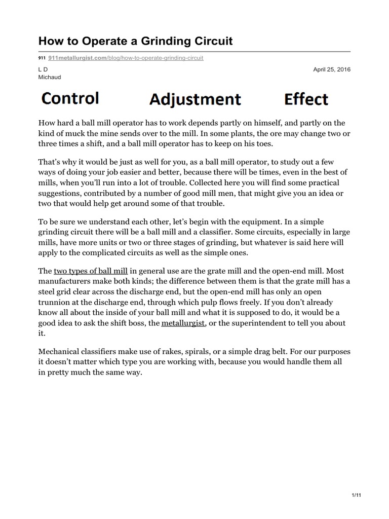 Ball Mill Operator's Guide to Efficiency | PDF | Mill (Grinding) | Water