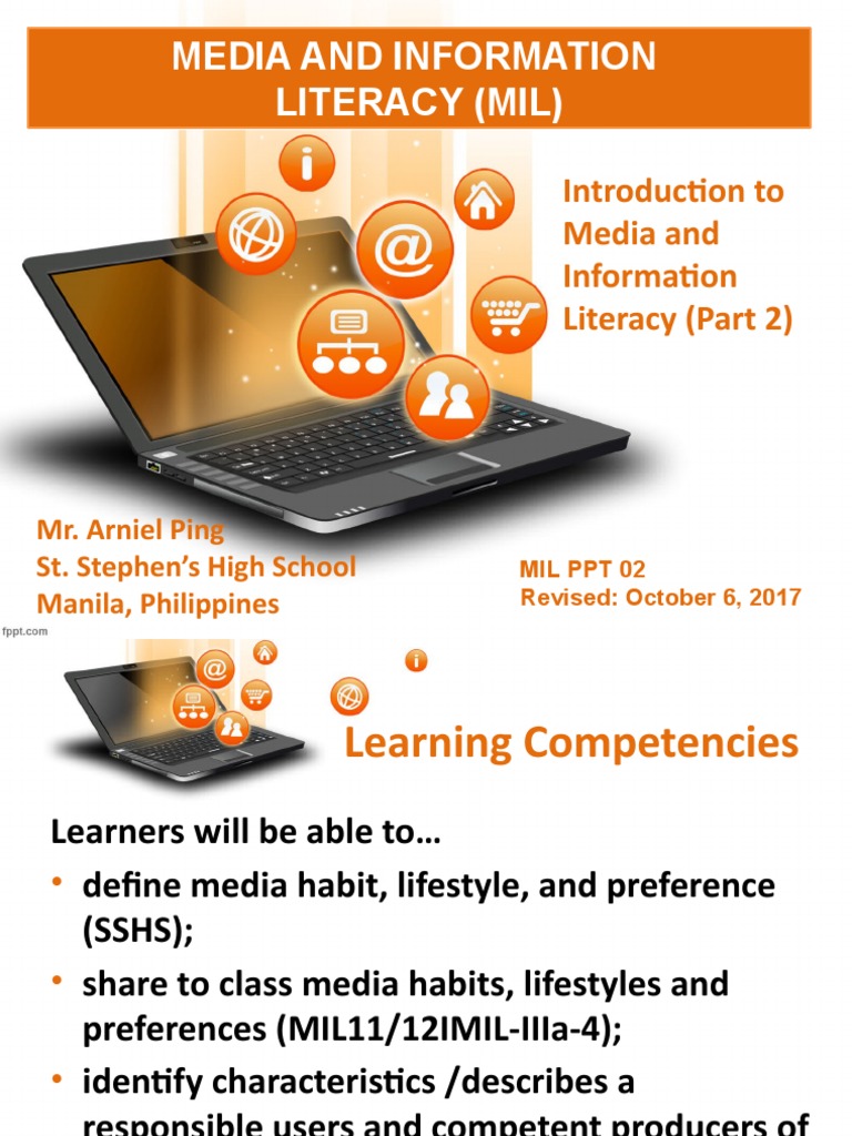 Introduction to Media Literacy Concepts | PDF | Argument | Information ...