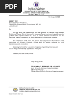 Request Letter For Benchmarking | PDF | Wellness