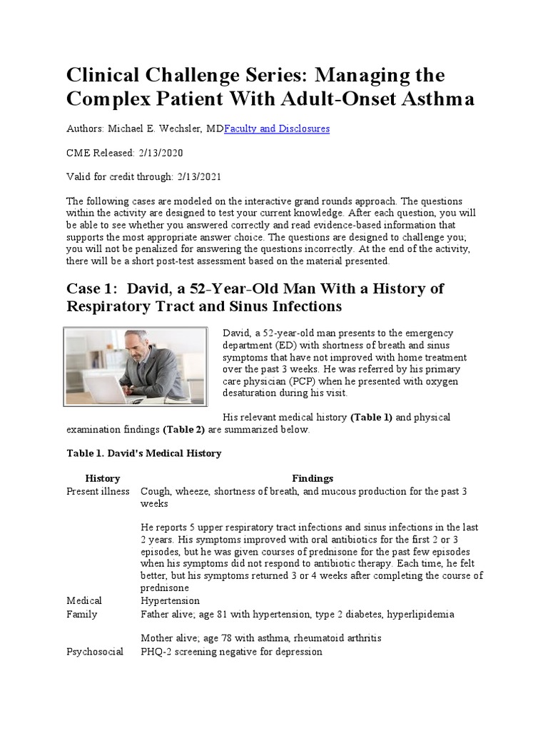 Clinical Challenge Series | PDF | Epidemiology | Immunology