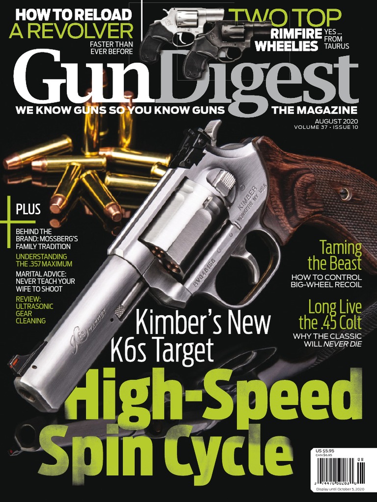 Gun Digest 2020-08.@enmagazine PDF | PDF | Revolver | Projectile Weapons