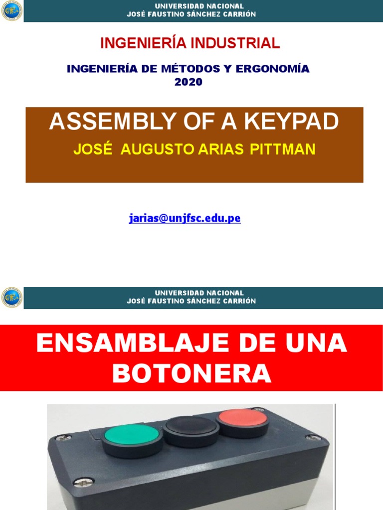 Partes de Una Botonera 2020 | PDF