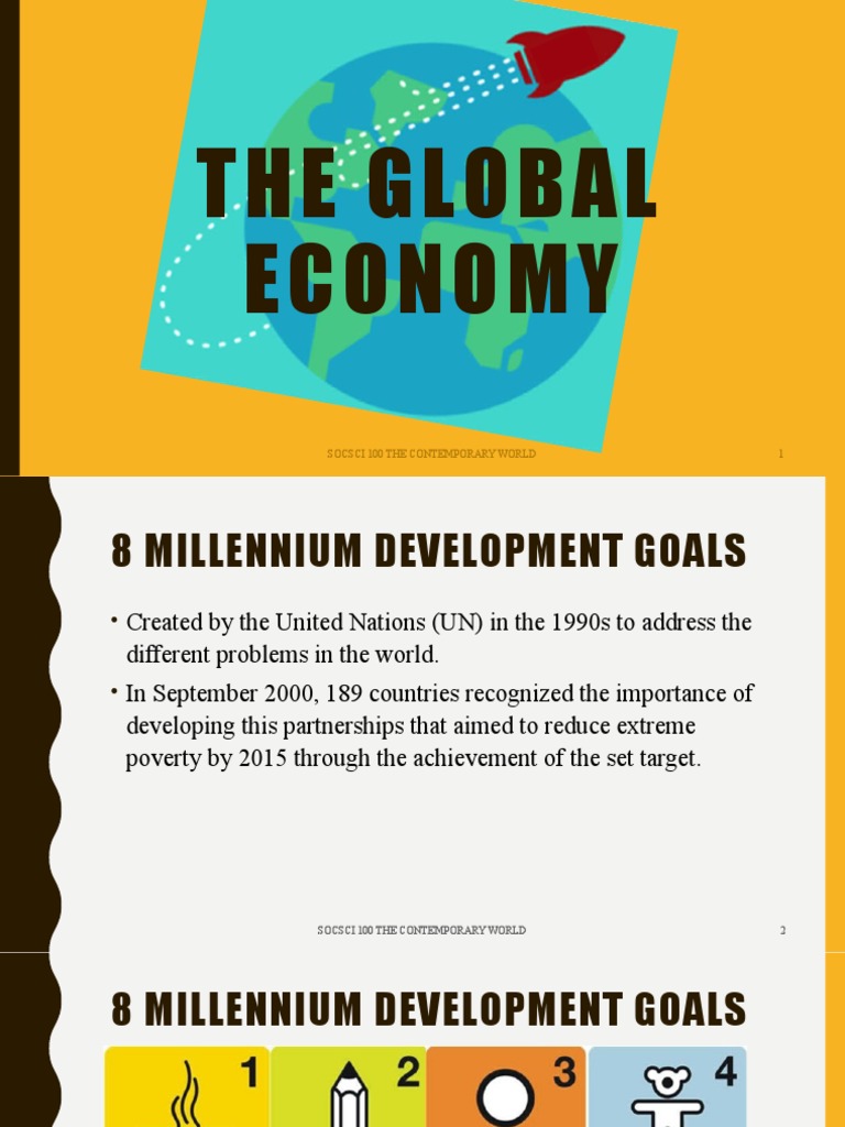 The Global Economy: Socsci 100 The Contemporary World 1 | PDF | Great ...