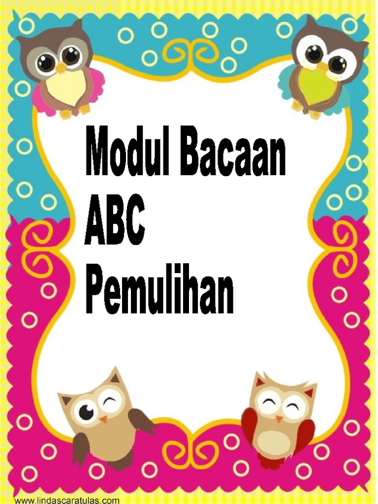 Modul Bacaan Pemulihan ABC untuk Anak | PDF | Seni & Disiplin Bahasa