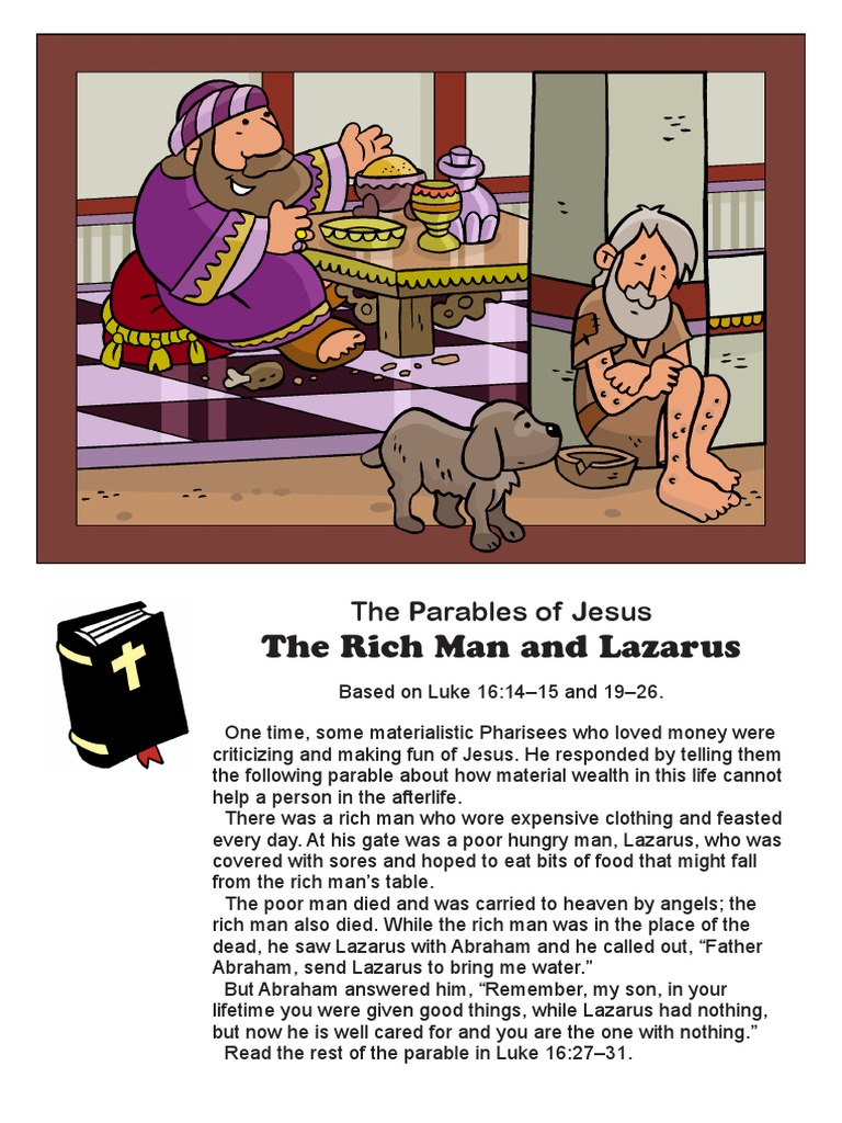 Parables of Jesus: Rich Man and Lazarus | PDF