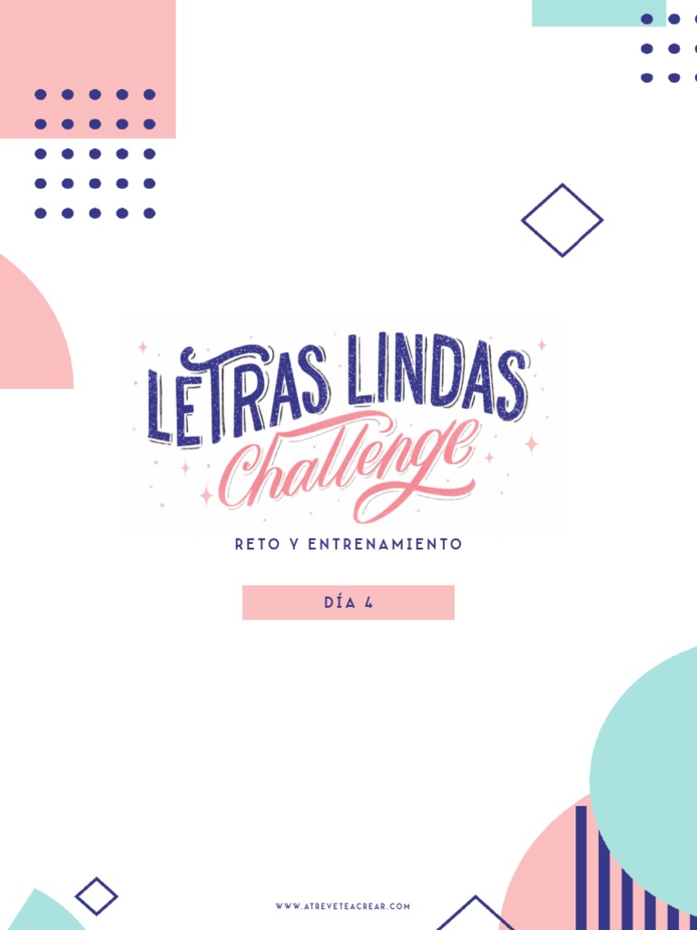 Plantillas Letering 4 | PDF