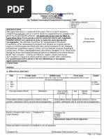 Tica Application Form | PDF | Thailand | Medical Specialties