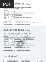 STIFFENING RING - Boiler and Pressure Vessel Engineering - Eng-Tips | PDF