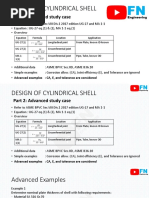 ASME Pressure Vessels Basic Calculations | PDF