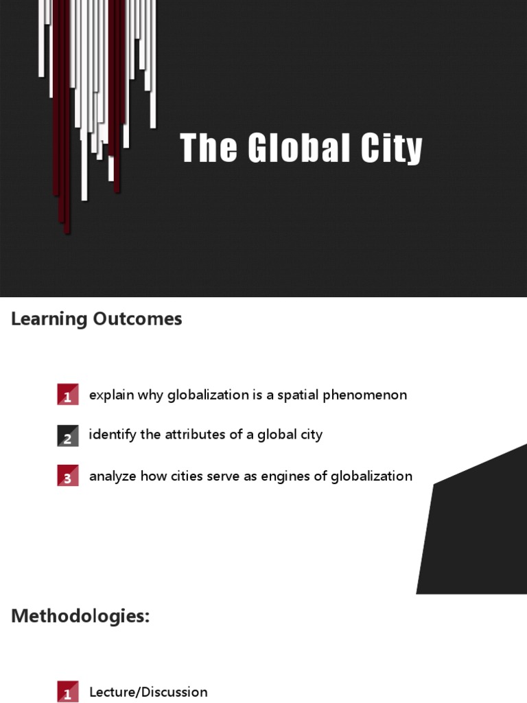 Understanding Global Cities and Challenges | PDF | Globalization ...