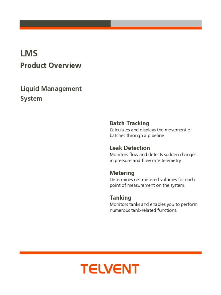 LMS OASyS DNA Telvent | PDF | Scada | Pipeline Transport