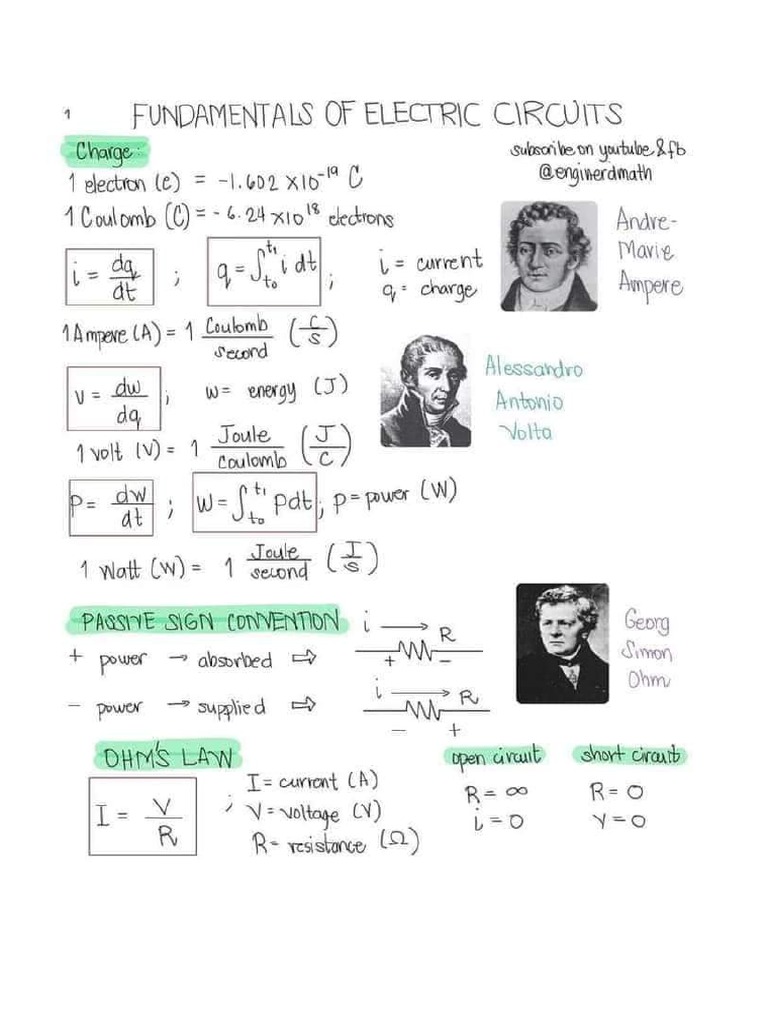 EEE Job Hand Note | PDF