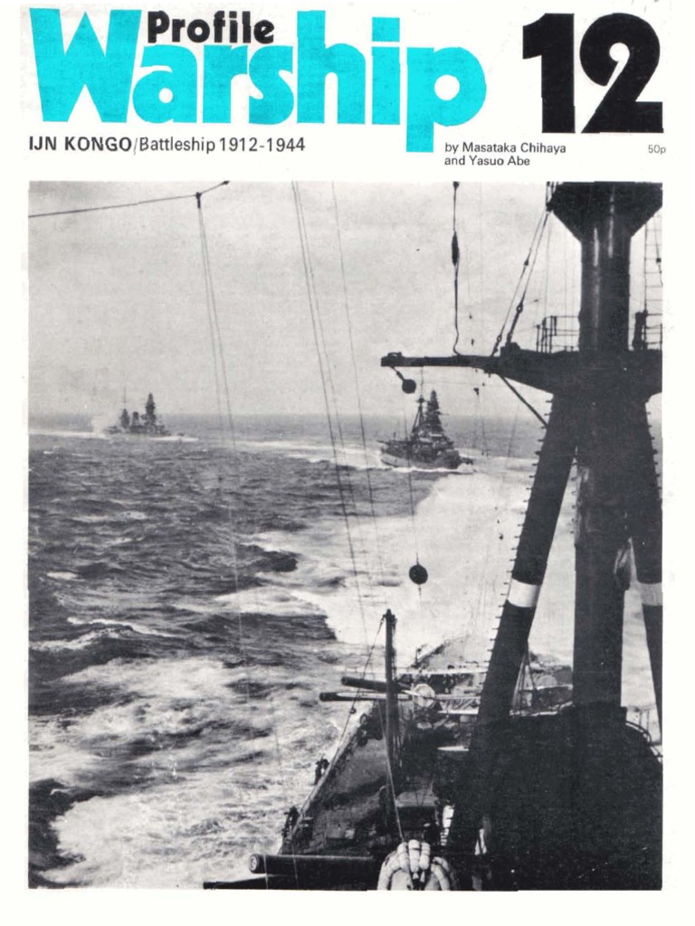 Warship Profile 012 - IJN Kongo PDF | PDF | Battlecruiser | Gun Turret