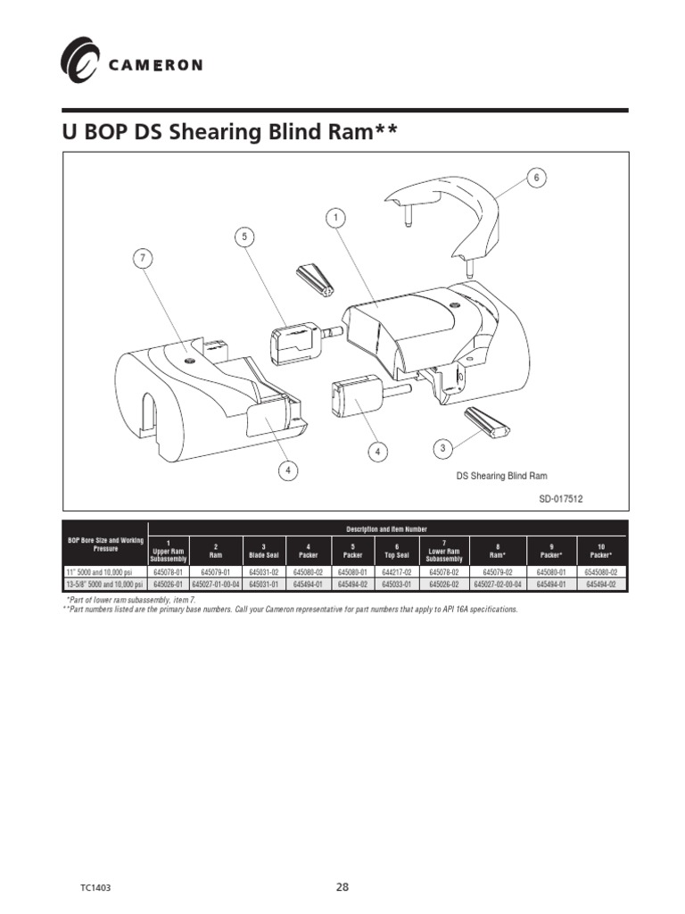 BOP Part Data PDF | PDF | Nature