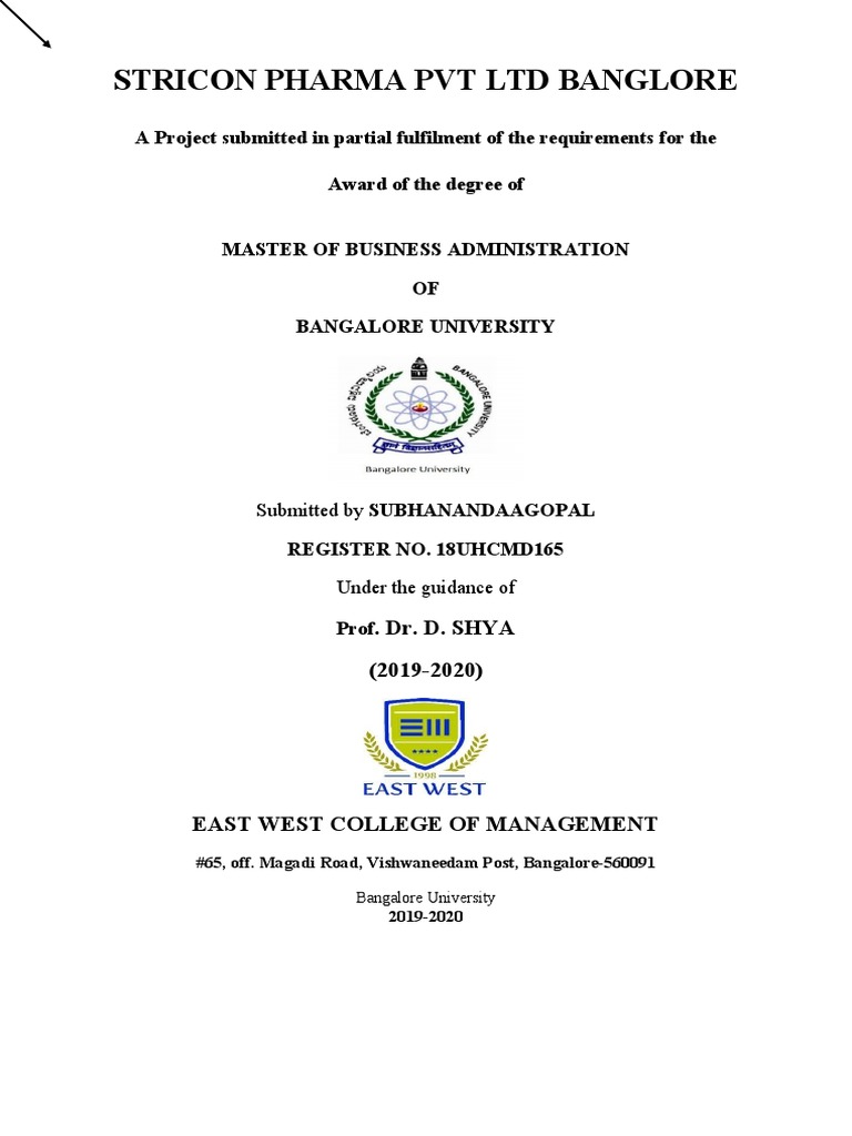 Stricon Pharma PVT LTD Banglore | PDF | Pharmaceutical Industry ...