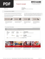 Emirates E-Tickets Example | PDF | Service Industries | Aviation