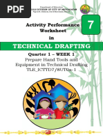 Technical Drawing Grade 8 1 | PDF | Drawing | Geometry