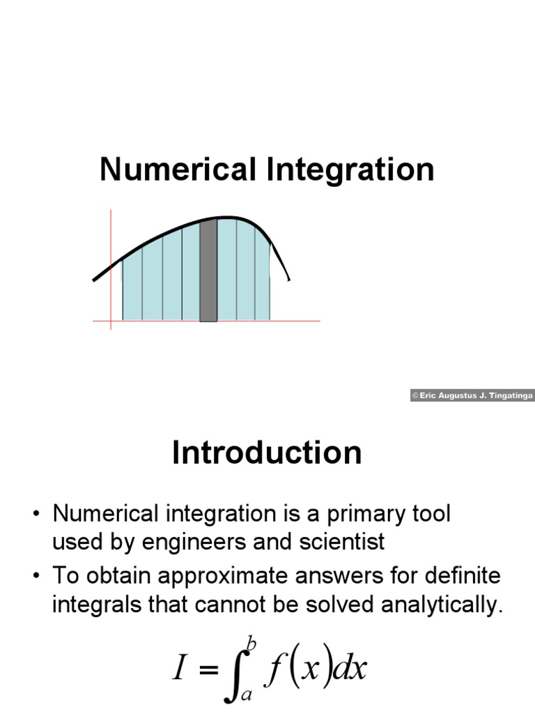 Numerical Integration PDF | PDF | Integral | Numerical Analysis