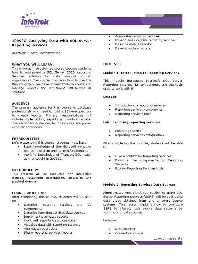 10990C - Analyzing Data With SQL Server Reporting Services ...