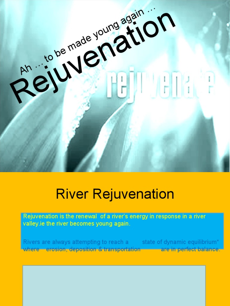 River Rejuvenation and Landforms Explained | PDF | Erosion | Valley