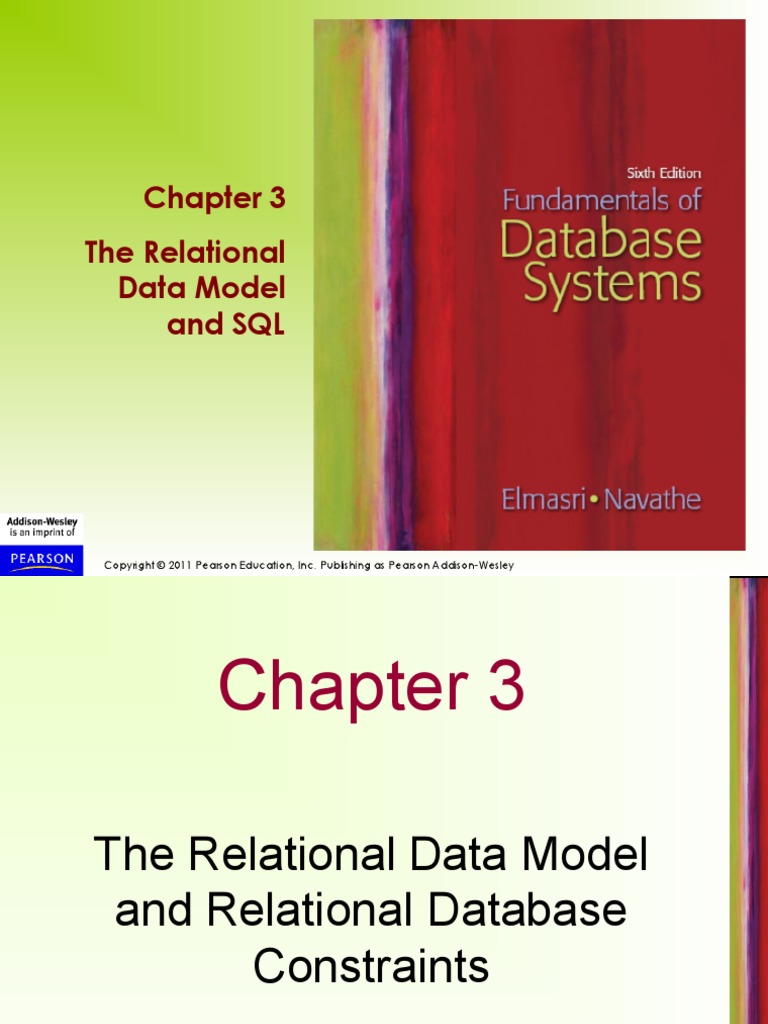 Database CH # 03 | PDF | Relational Model | Relational Database