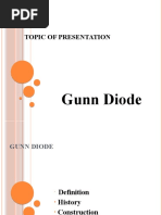 Gunn Diode Working Principle and Its Applications PDF | PDF | Diode ...