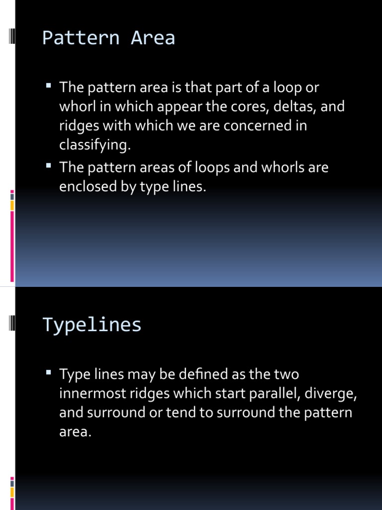 Rules for Delta and Core in Fingerprints | PDF | River Delta | Greek ...