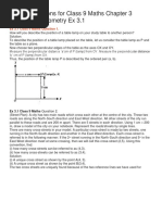 Class 9 Coordinate Geometry Case Studies | PDF | Cartesian Coordinate ...