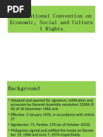 International Covenant On Economic, Social and Cultural Rights, 1966 | PDF