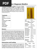 SAAMI Cartridge Specifications Overview | PDF | Shotgun | Cartridge ...