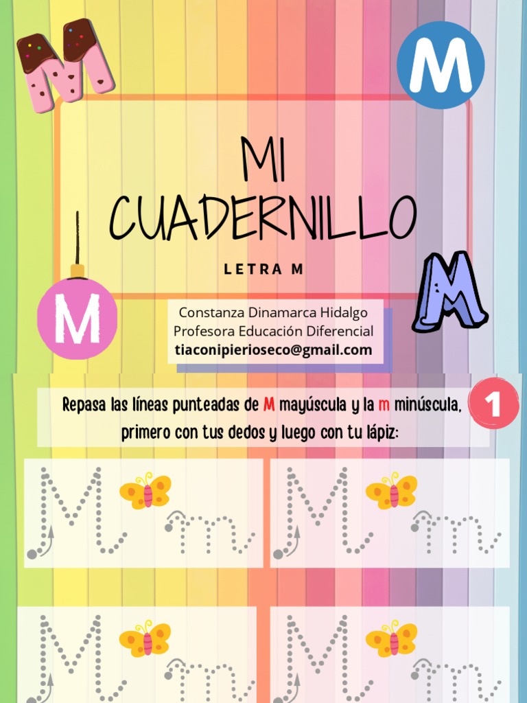 Cuadernillo para Trabajar La M | PDF