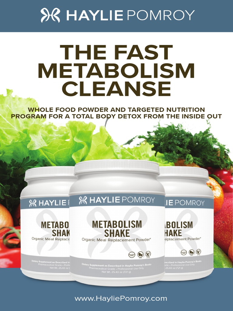 The Fast Metabolism Cleanse Tubs Booklet | PDF | Lunch | Meal