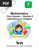Math7 - Q1 - Mod1 - Introduction To Sets | PDF | Set (Mathematics) | Solar System