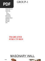 Overview of Trabeated Structures | PDF | Truss | Beam (Structure)