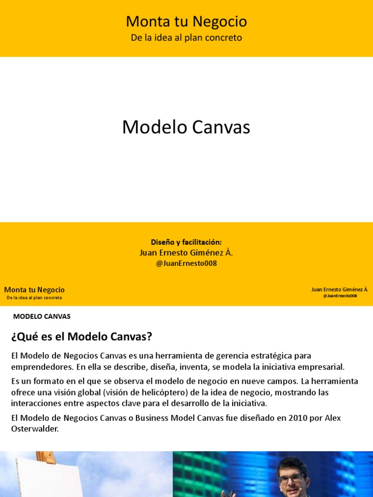 Modelo Canvas PDF | PDF | Marketing | Business