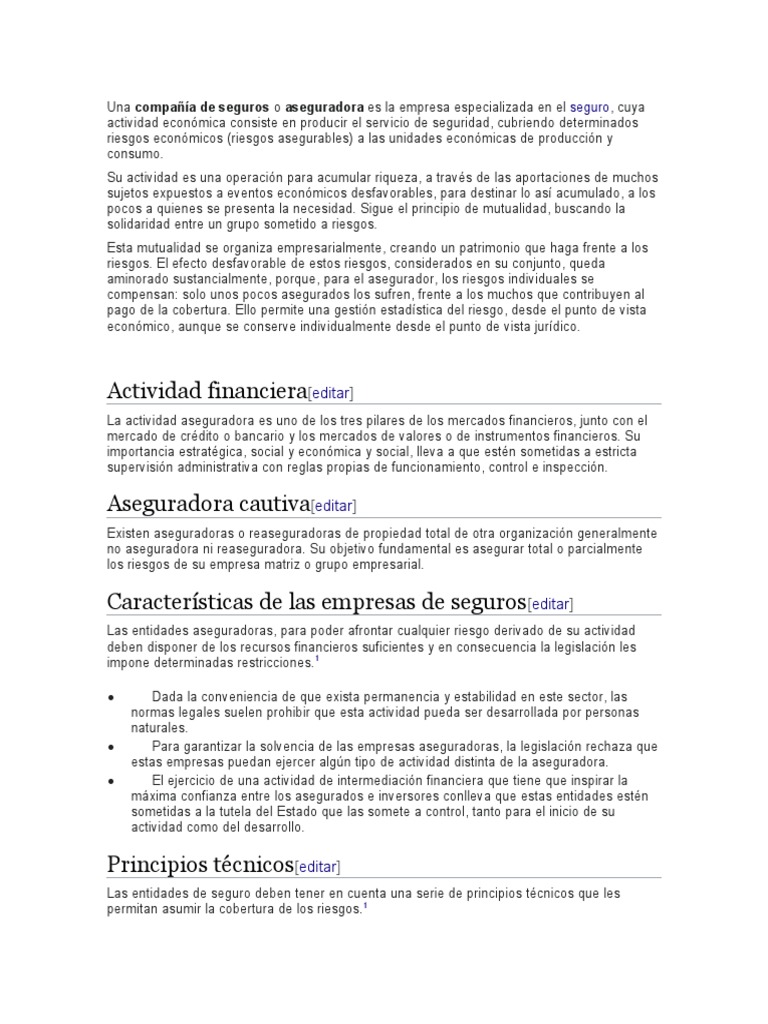 Seguros y Reaseguros | PDF | Reaseguro | Seguro