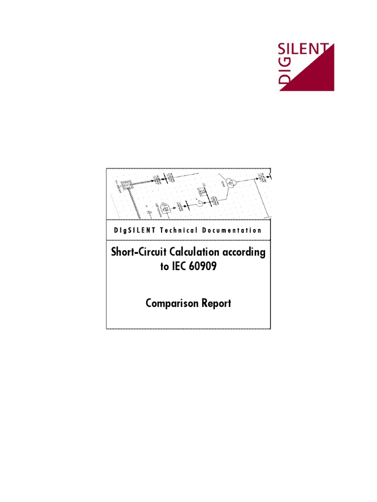 Short-Circuit Calculation According To IEC 60909 Comparison Report ...