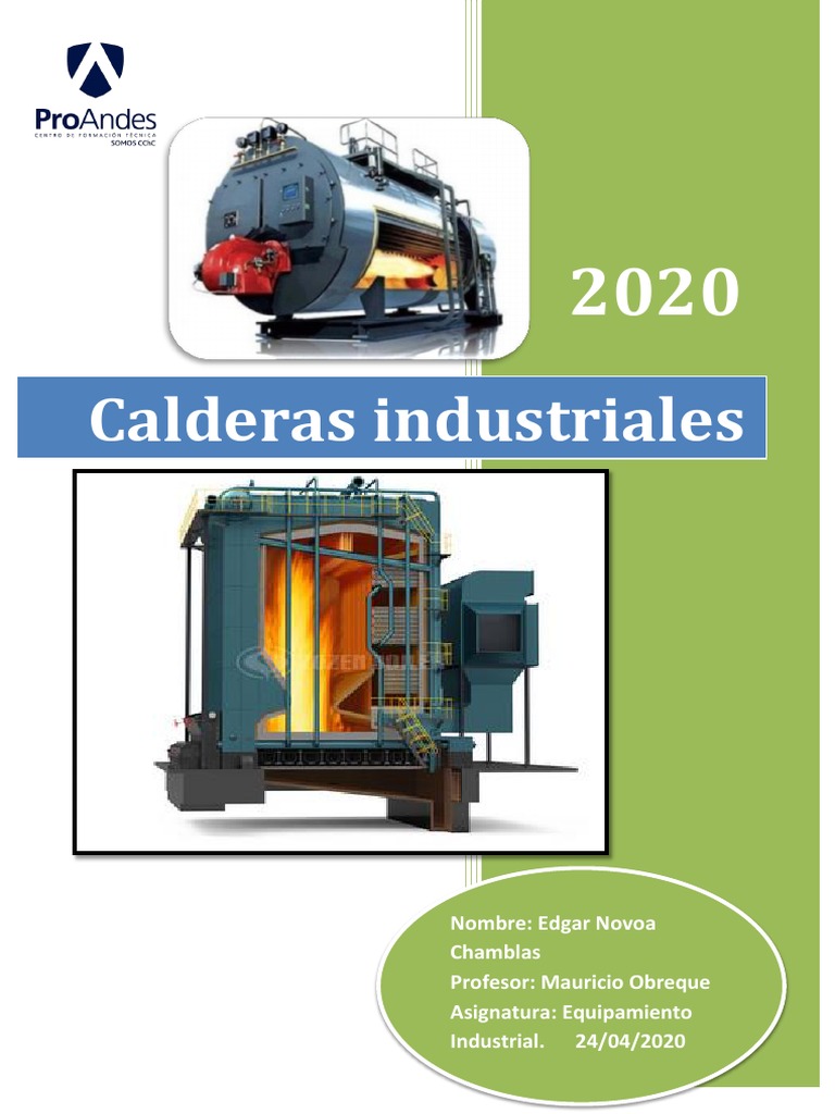 Calderas Industriales | PDF | Caldera | Vapor