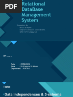 Features of Good Relational Design and Schema Refinement 1 | PDF | Relational Database | Databases