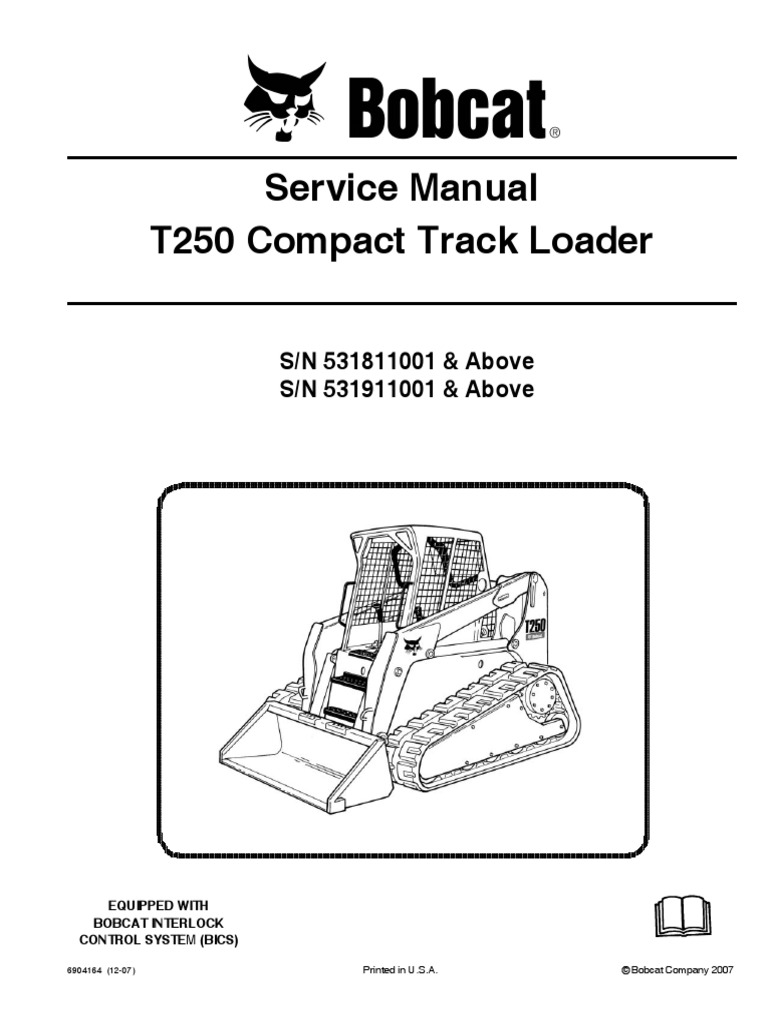 Bobcat T250 | PDF | Elevator | Air Conditioning