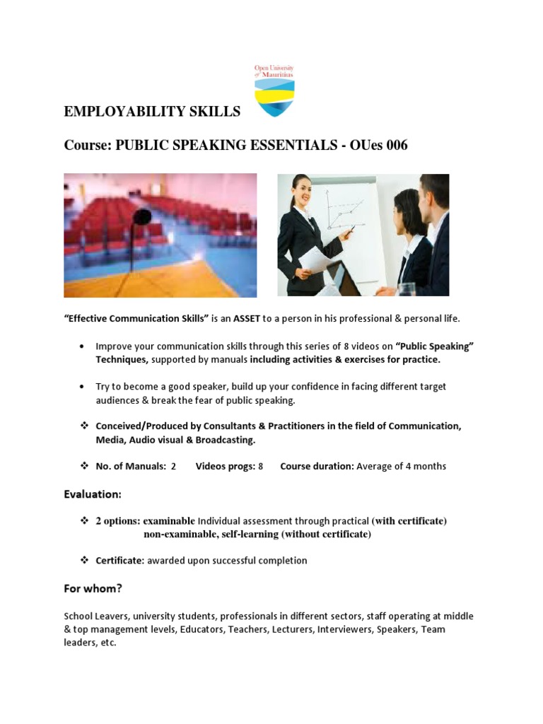 Public Speaking Essentials Updated PDF | PDF