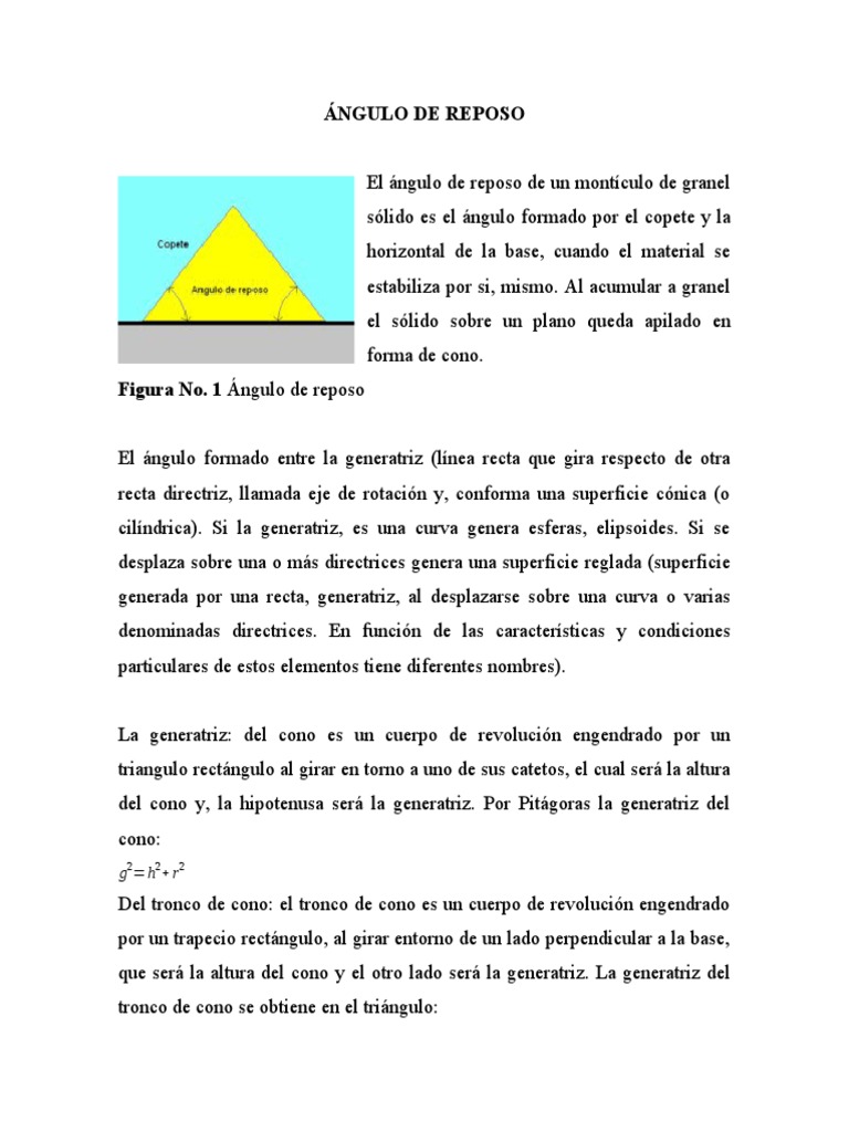 Ángulo de Reposo 8 | PDF | Matemática Elemental | Formas geométricas