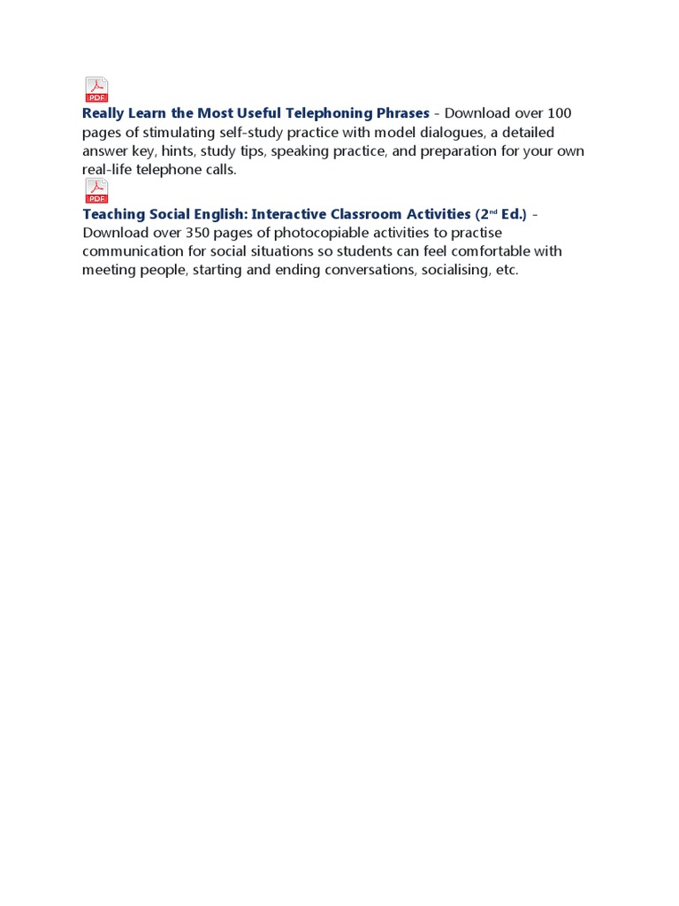 Essential Telephoning Phrases Guide | PDF