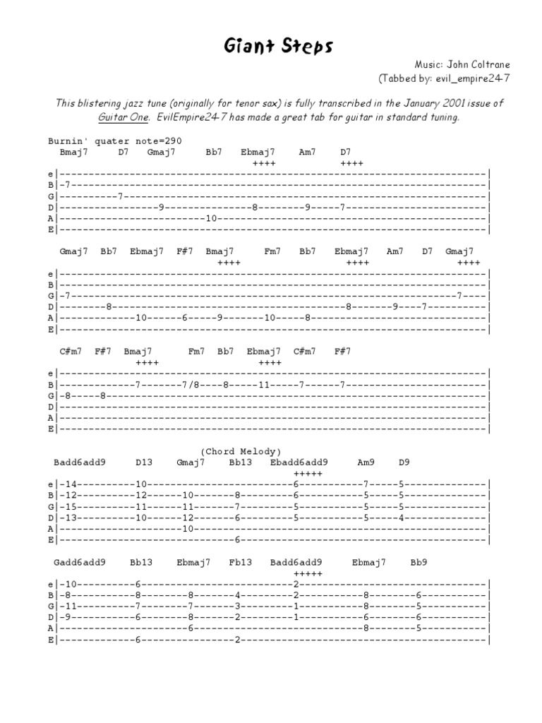 Giant Steps | PDF | Modernism (Music) | Popular Music