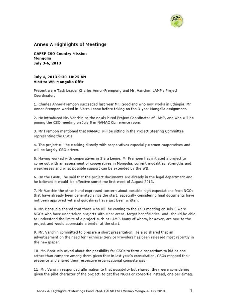 Expression of Interest for LAMP Project | PDF | Food Security | Food ...